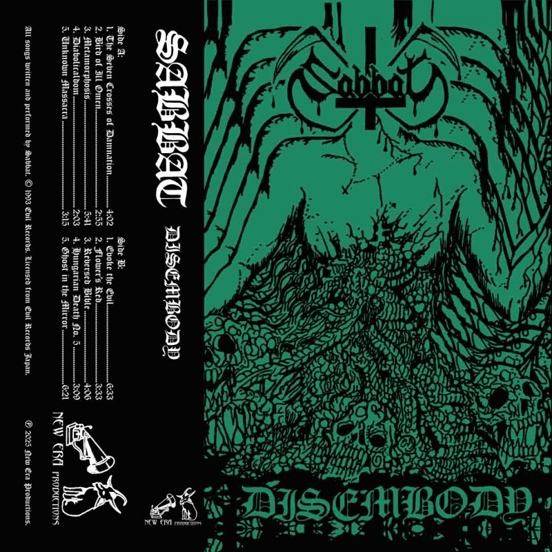 Sabbat - Disembody TAPE - New Era Productions