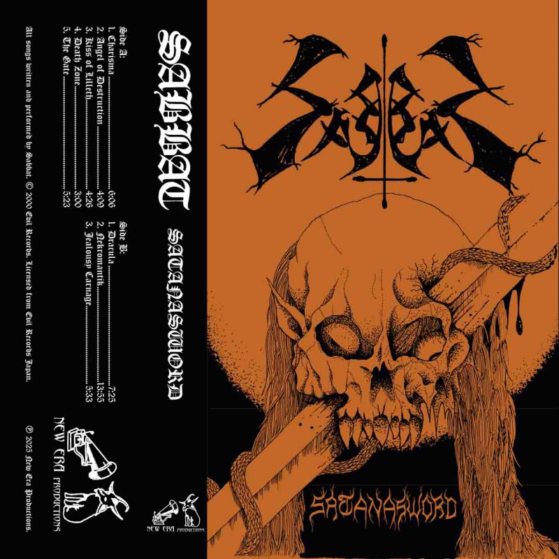 Sabbat - Satanasword TAPE - New Era Productions